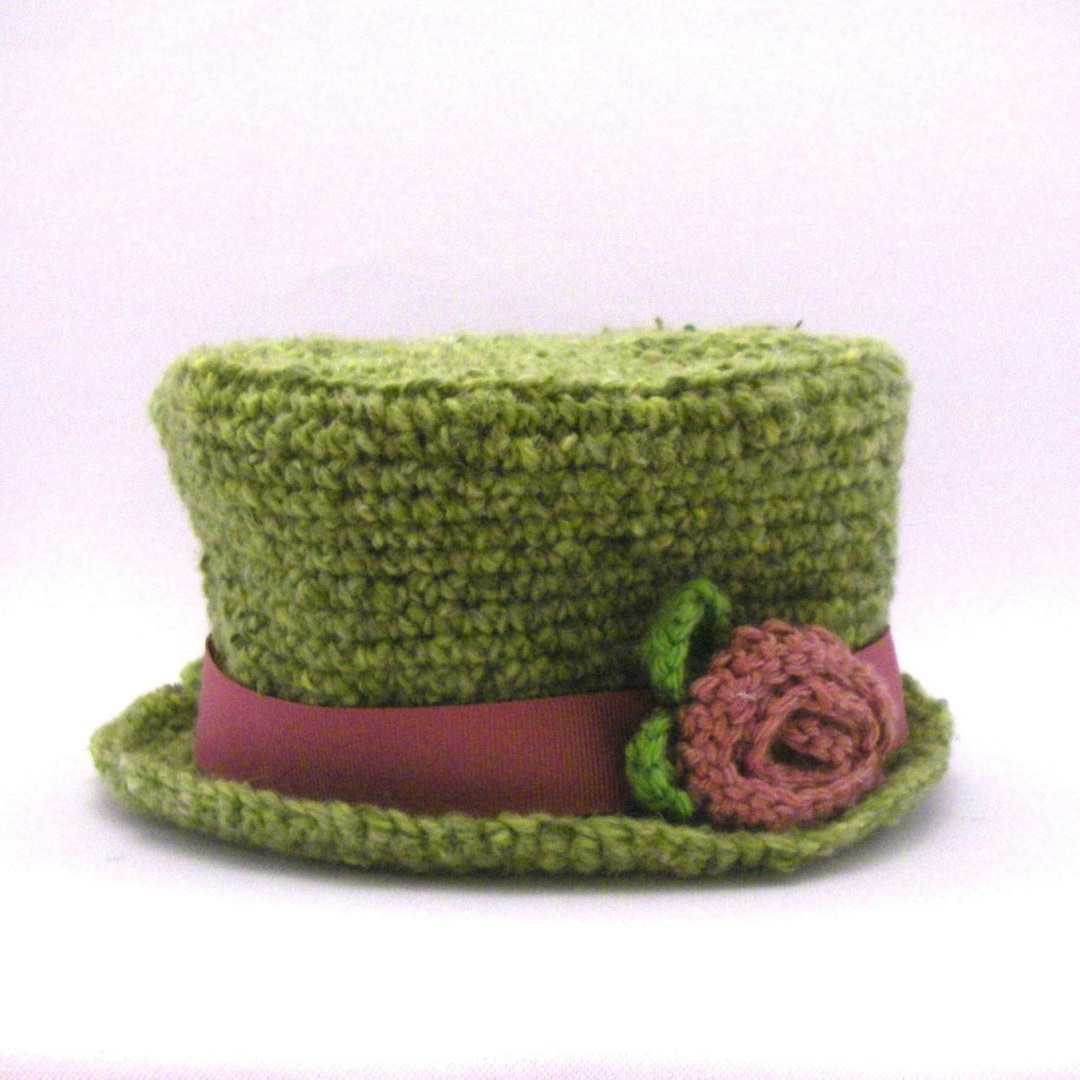 Instant Download - Crochet Pattern - Top Hat (sizes Newborn to Adult ...