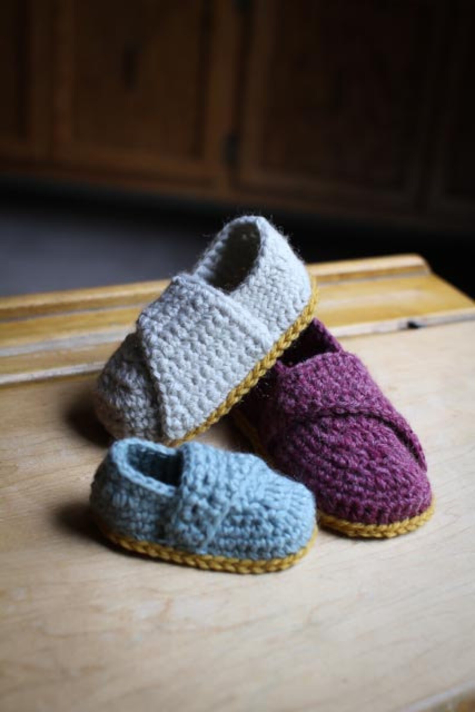 Crochet Pattern Little Wrap Slippers newborn to Toddler - Etsy