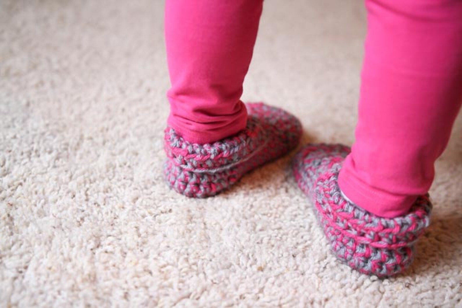Instant Download Crochet Pattern Toddler Child Slippers - Etsy