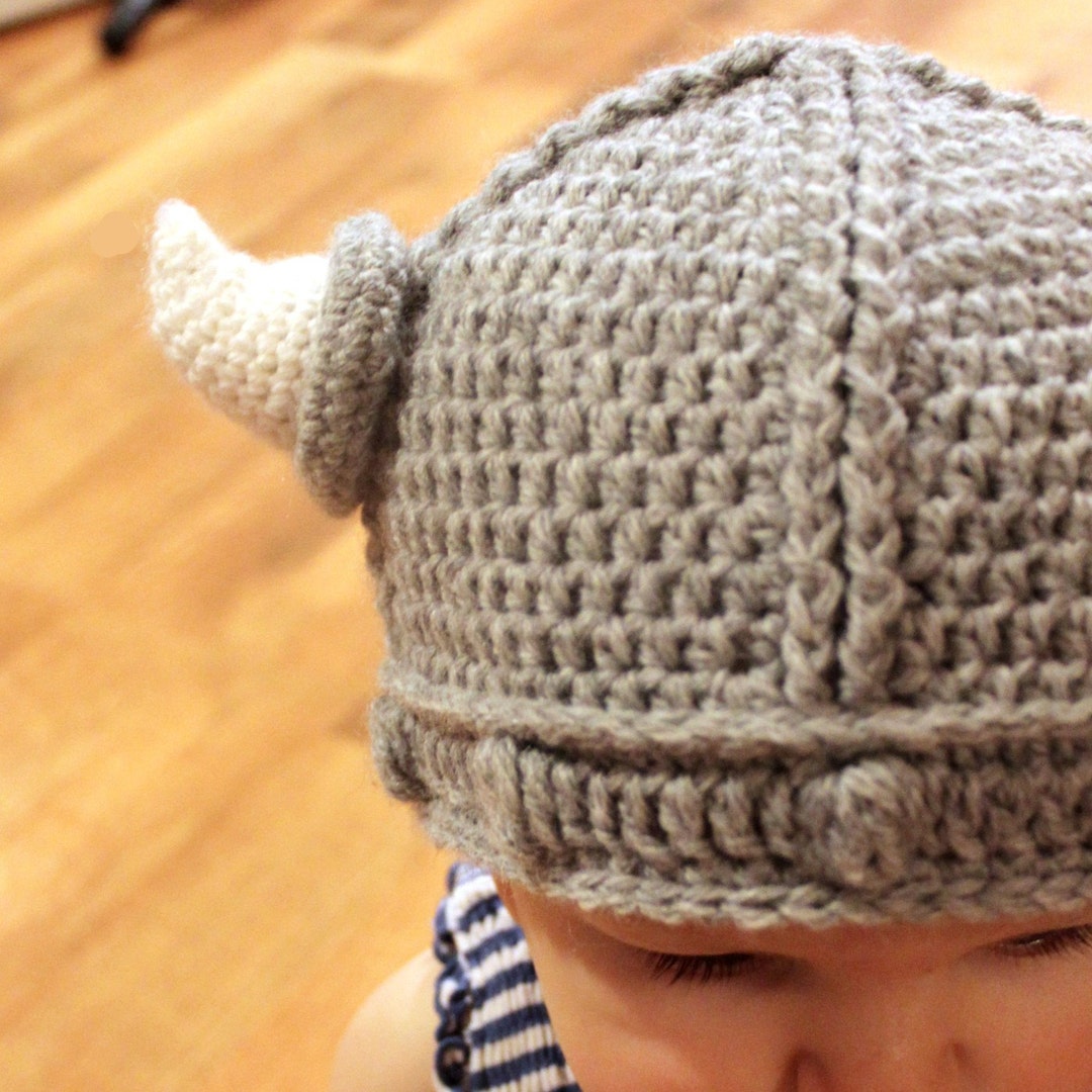 Crochet Pattern Lael Viking Hat All Sizes - Etsy