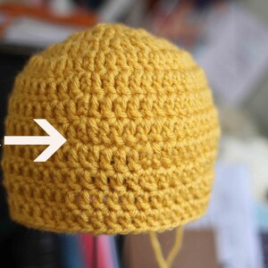 Crochet Hat Pattern - Seamless DC Hat (all Sizes) - Etsy