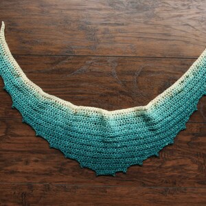 Crochet Shawl Pattern - Coffee Shop Shawl - Etsy