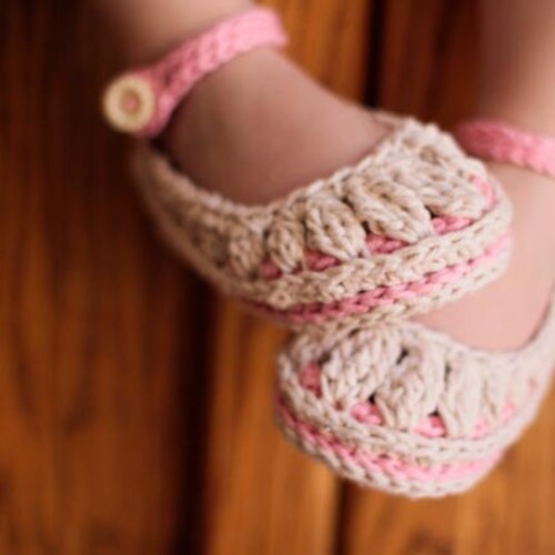 Crochet Pattern Baby Booties Molly Summer Slippers - Etsy