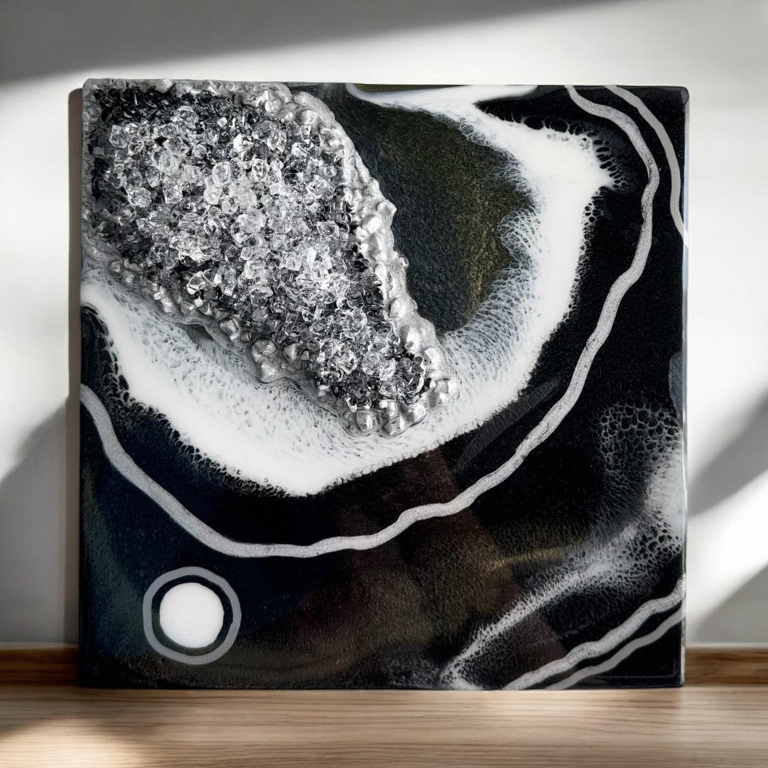 Epoxy Resin Wall Art ,modern Large Wall Art, Unique House Warming Gift ...