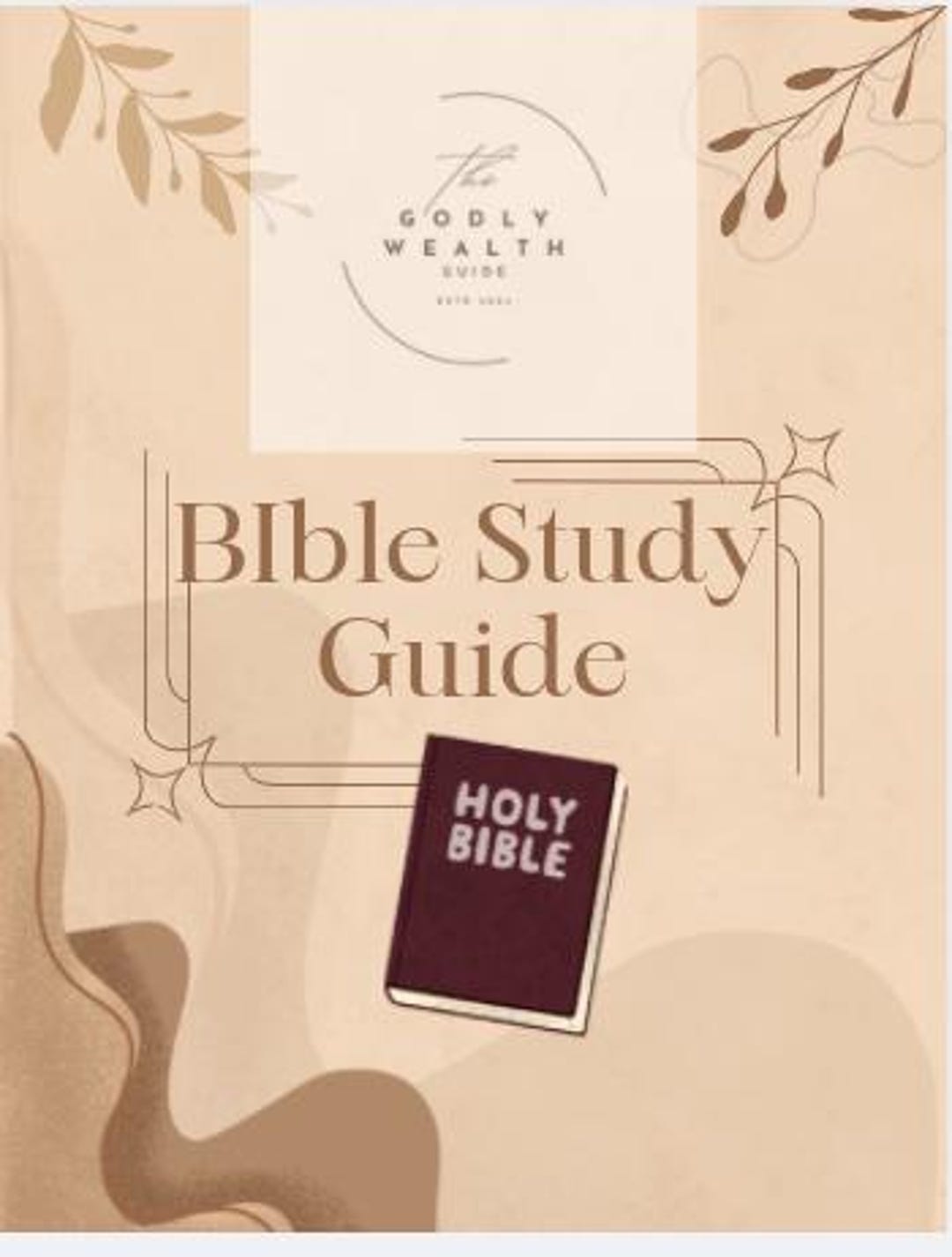 The Godly Wealth Guide Bible Study Journal - Etsy