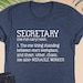 Secretary Day, Tarot Card the Secretary Graphic Tee, Gift for ...