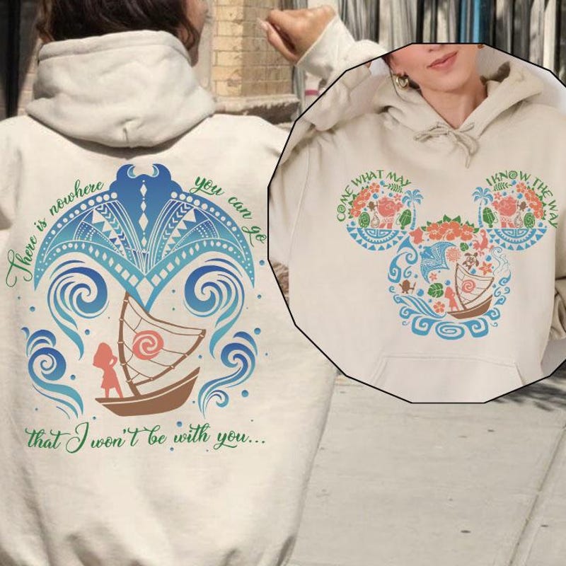 Princess Hoodie Moana Adult - Etsy