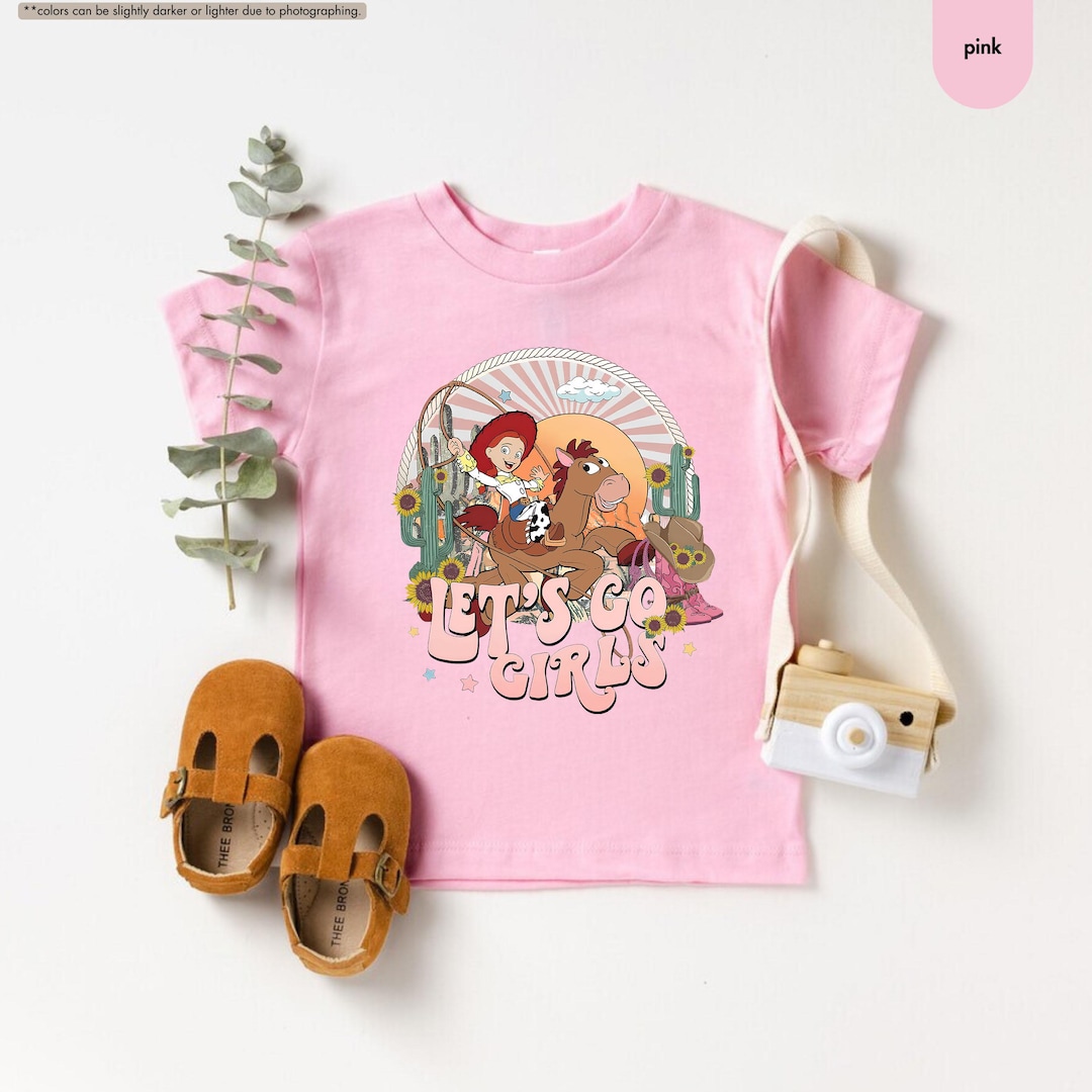 Disney Toy Story Shirt, Toy Story Lets Go Girls, Jessie and Bo Beep ...