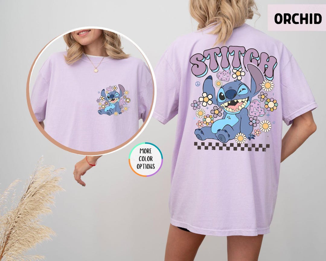 Comfort Colors® Disney Stitch Shirt, Stitch Ohana Tee, Lilo and Stitch ...