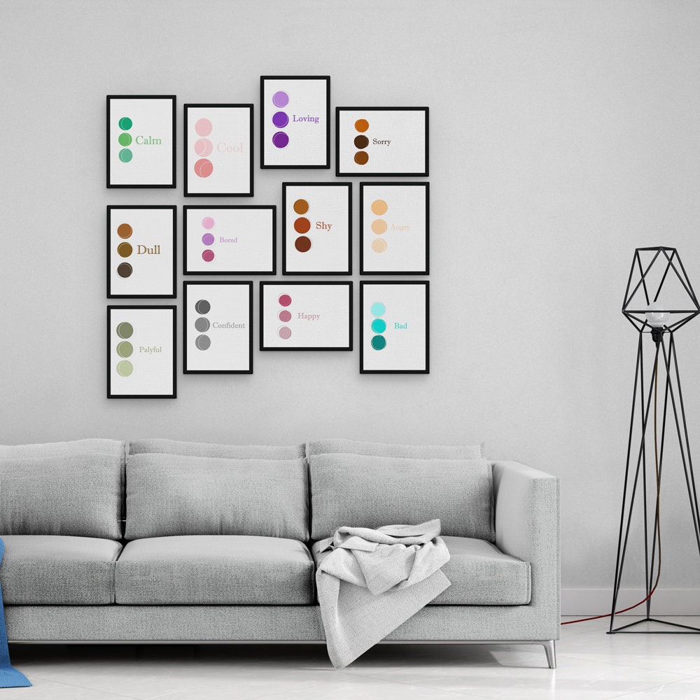 Pop-art Wall Art Collection 12 Piece Decorative Wood MDF Set - Etsy