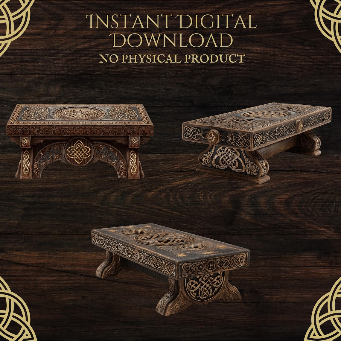 Viking Table Clipart, Norse Furniture Png, Fantasy Tavern Decor, Rpg ...