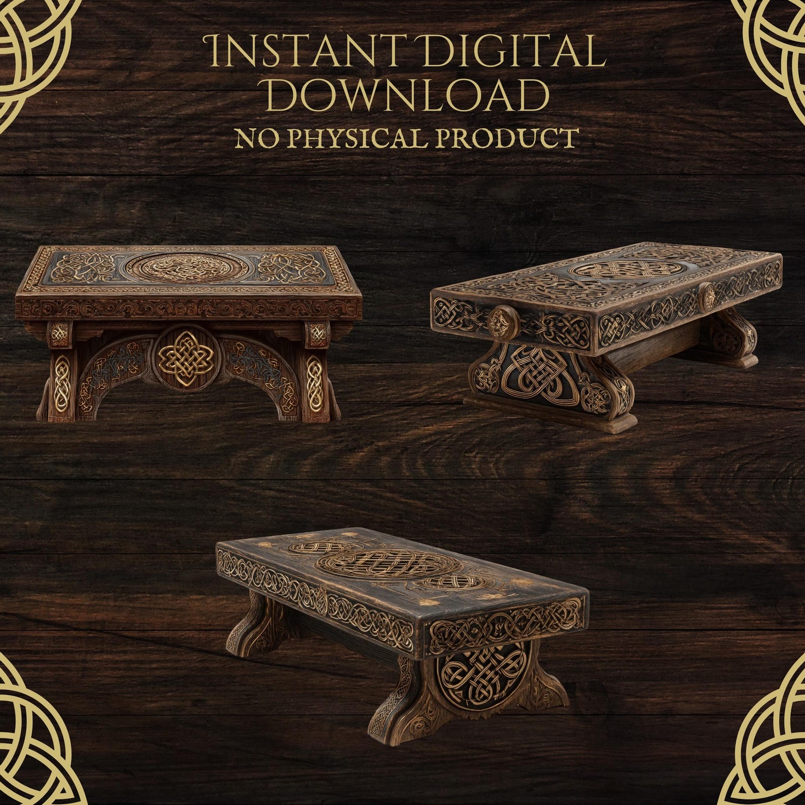 Viking Table Clipart, Norse Furniture Png, Fantasy Tavern Decor, Rpg ...