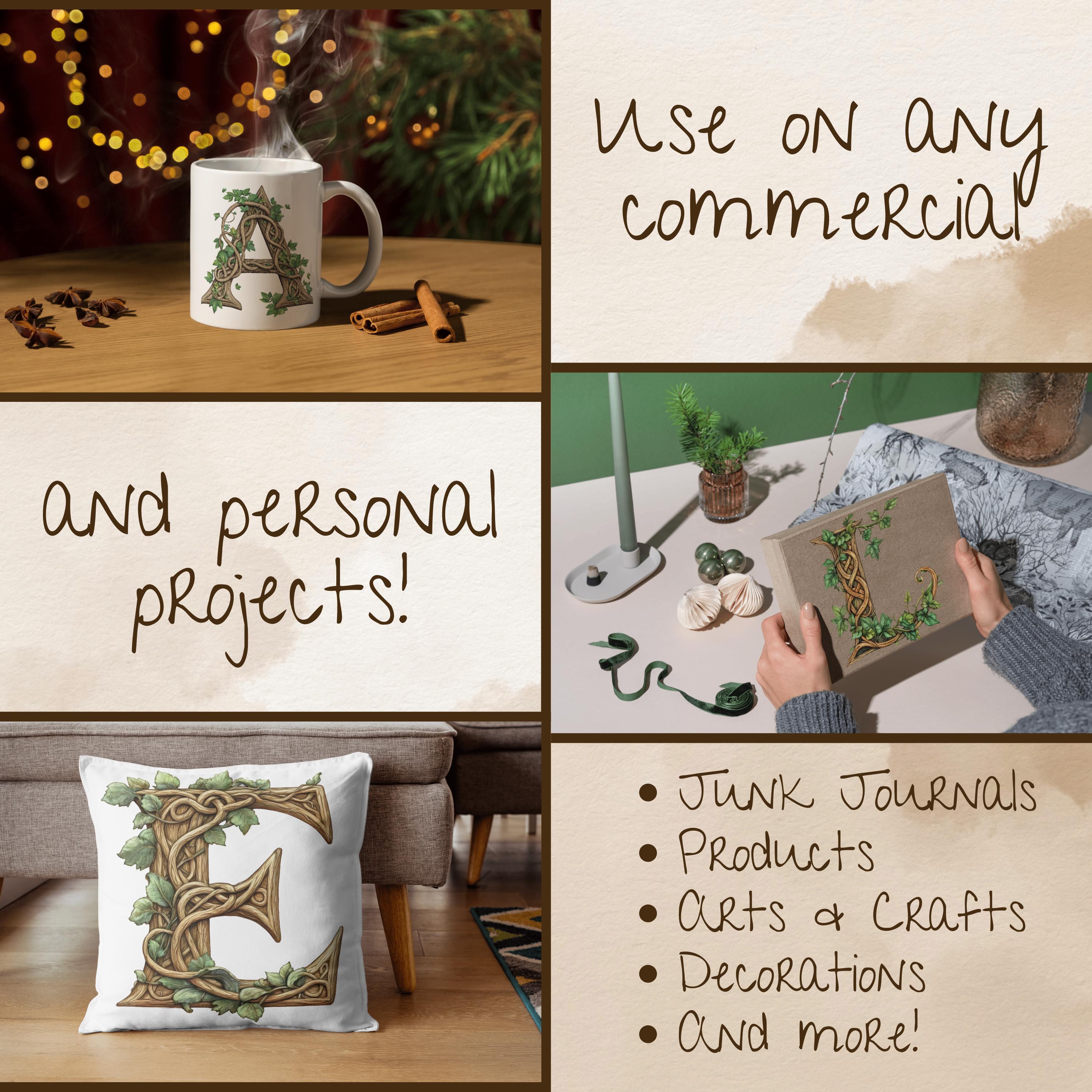 Elven Alphabet Letters Clipart X26 { Commercial Use } Enchanted Forest ...