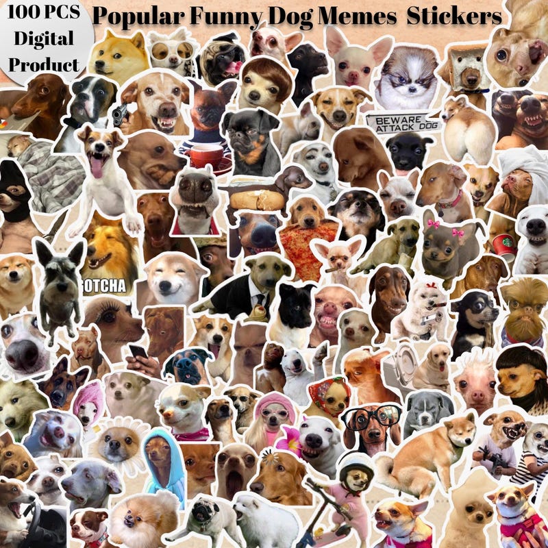 Stickers de perros - Etsy México