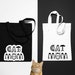 Cat Parent Slogans and Sayings Large Digital SVG + PDF Sticker or ...