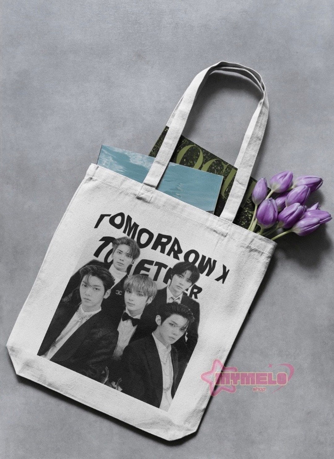 TXT Tote Bag Inspired, Tomorrow X Together Album, MOA Kpop Gift, Eco ...