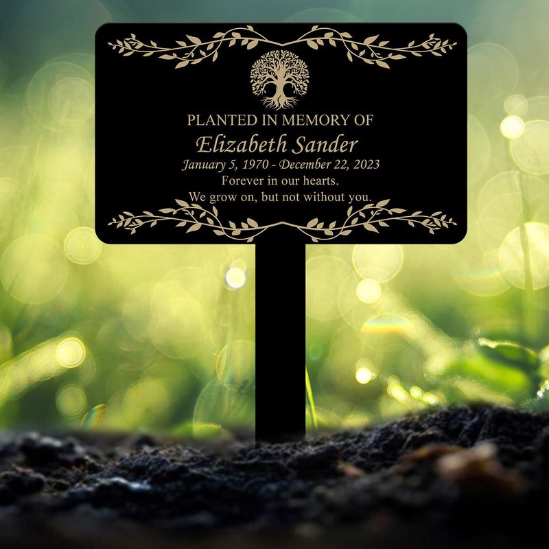 Outdoor Memorial Plaque - Etsy