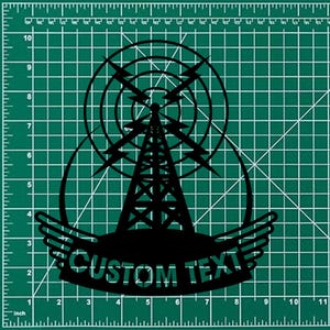 Personalized Ham Radio Metal Sign With LED Light – Custom Call Sign - Etsy