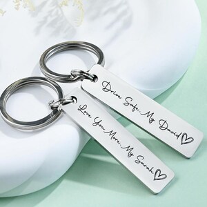 Stainless Steel Keychaindrive Ustom Engraved Key Chain Personalized ...