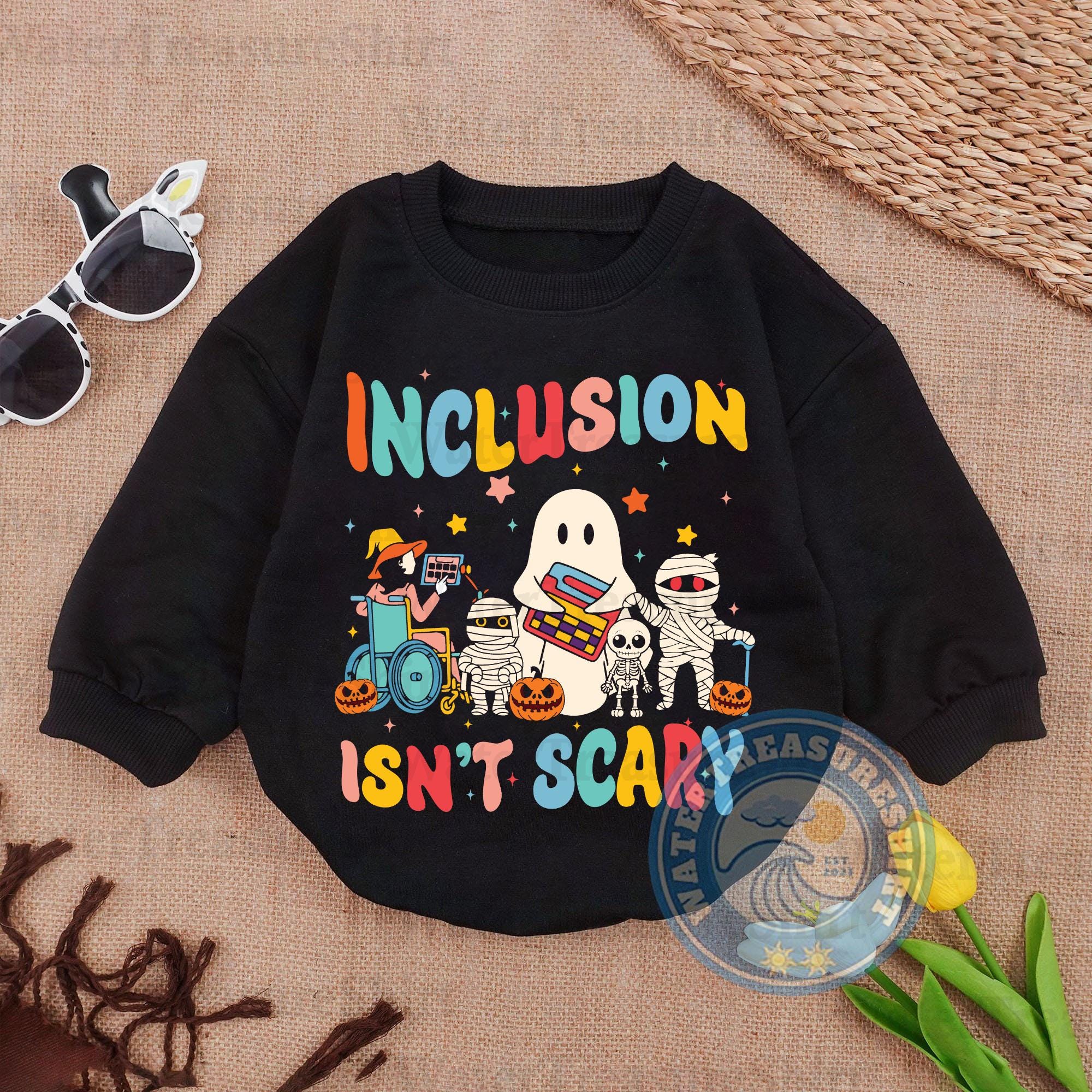 Inclusion Isn't Scary Png, SLP Halloween Png, Sped Teacher Png,skeleton ...