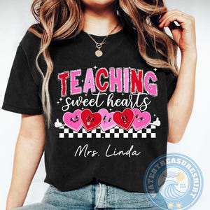 Custom Teacher Valentine Png, Teacher Heart Pencil Png, Valentine Day ...