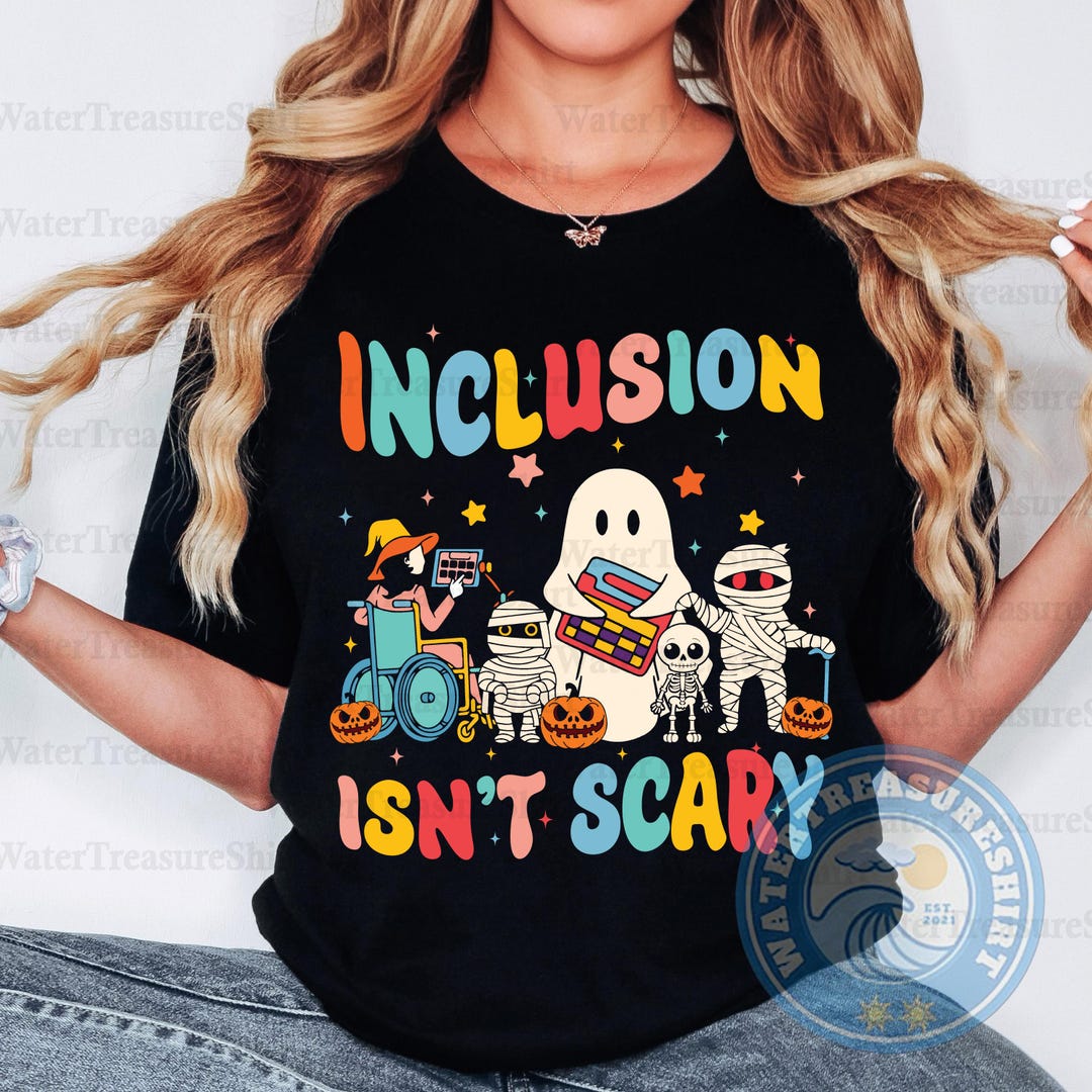 Inclusion Isn't Scary Png, SLP Halloween Png, Sped Teacher Png,skeleton ...