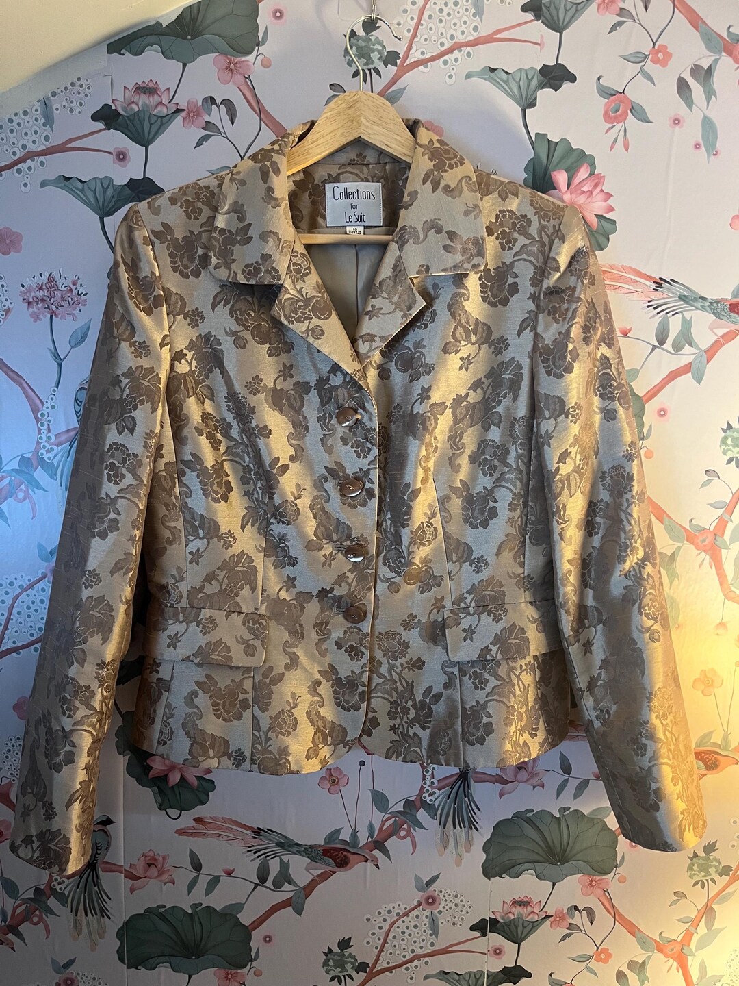 True Vintage 90’s Sheen Blazer - Etsy