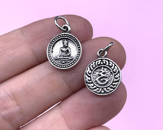 Buddha Amulet, Silver Buddha Pendant, Coin Necklace, Thai Royal ...