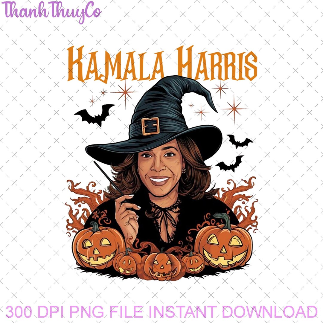 Witches for Kamala Harris Png, Election 2024 Png, Halloween Vote Png ...