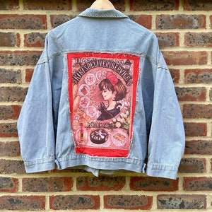 Kiki's Delivery Service Custom Denim Jacket - Etsy