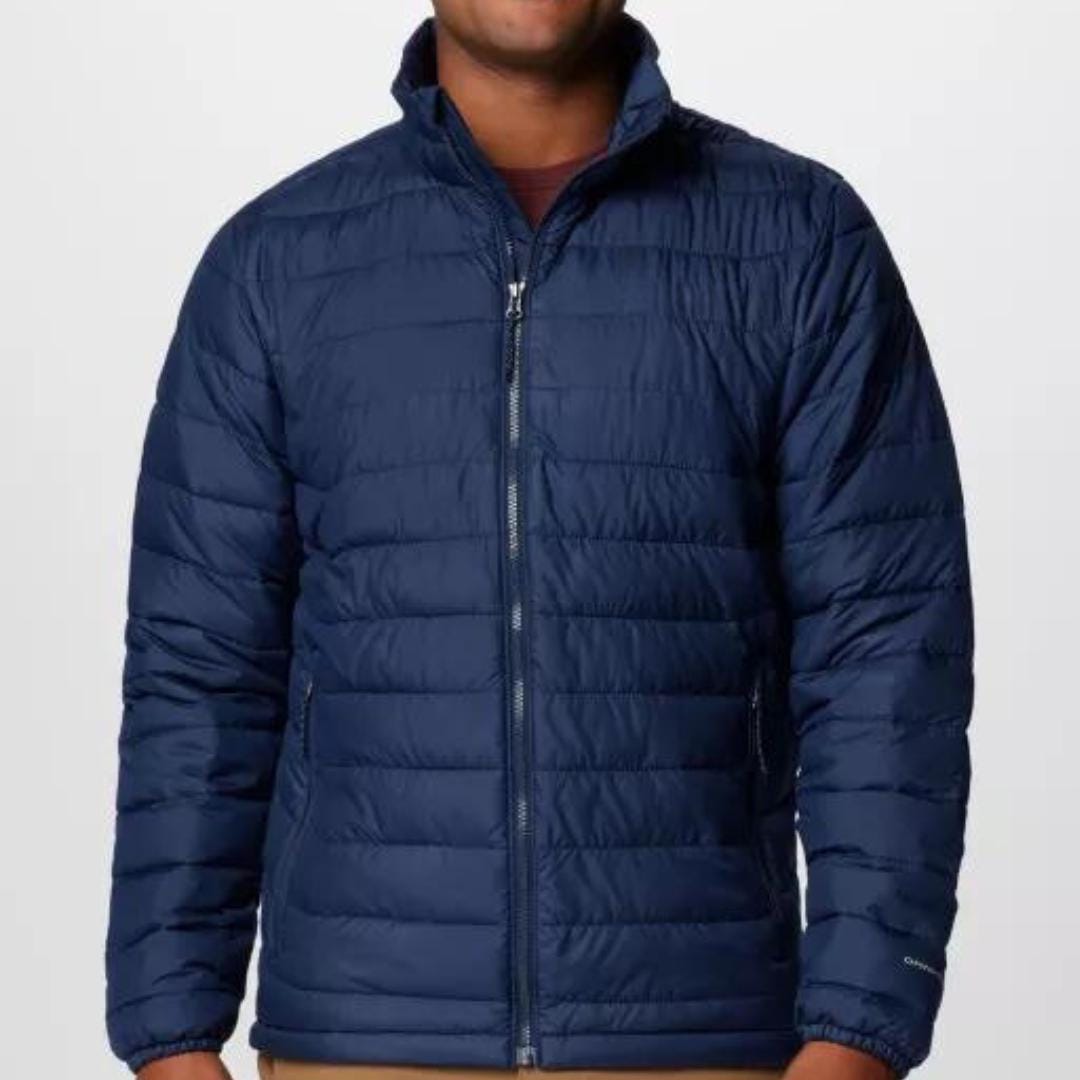 Men's Winter Puffer Jacket Blue - Etsy