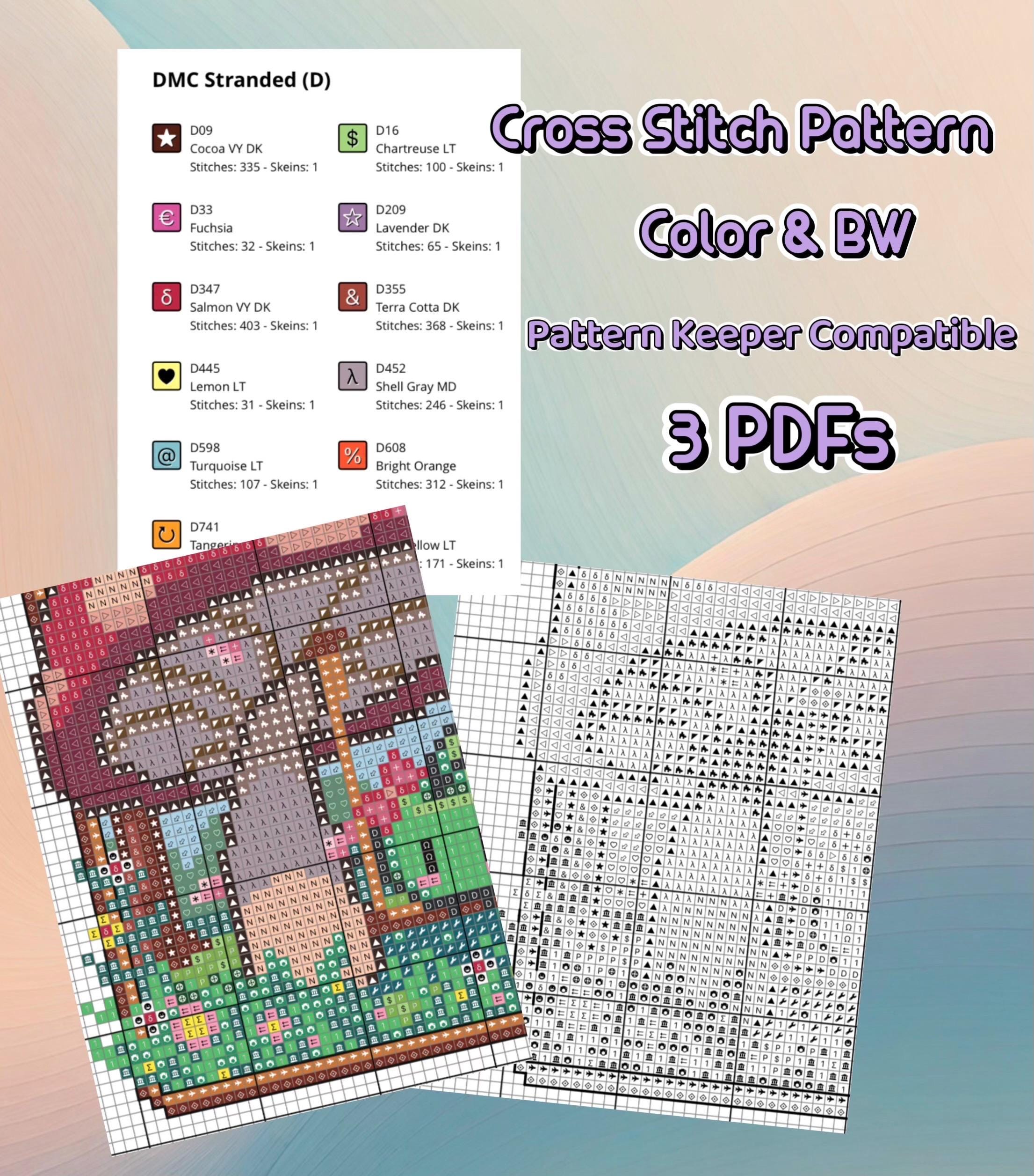 Stardew Valley Cross Stitch Pattern Junimo’s Four Seasons in Frames ...