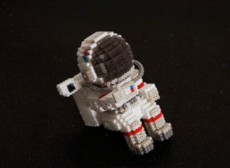 Digital Download Space Set 3D Perler Bead Pattern Astronaut Planet ...