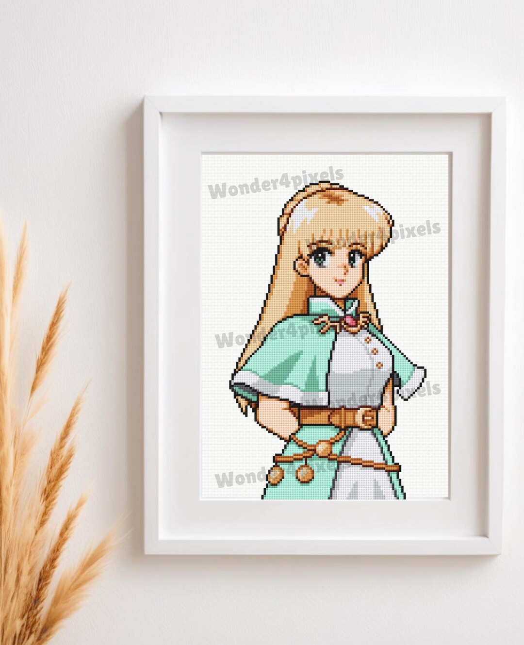 Fields of Mistria Cross Stitch Pattern Celine Simple Beginner Friendly ...