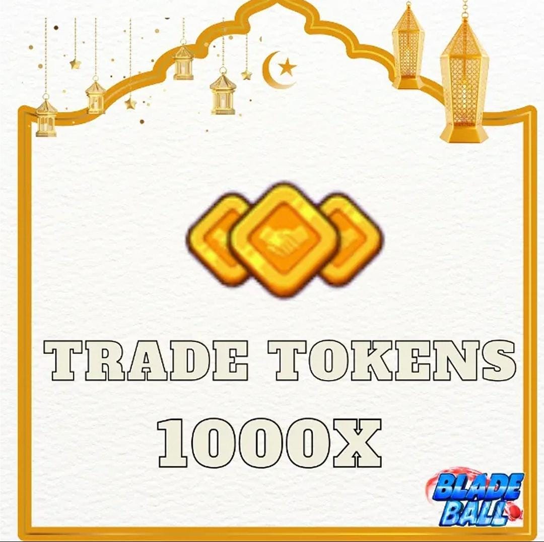 Blade Ball X1000 Trade Tokens - Etsy