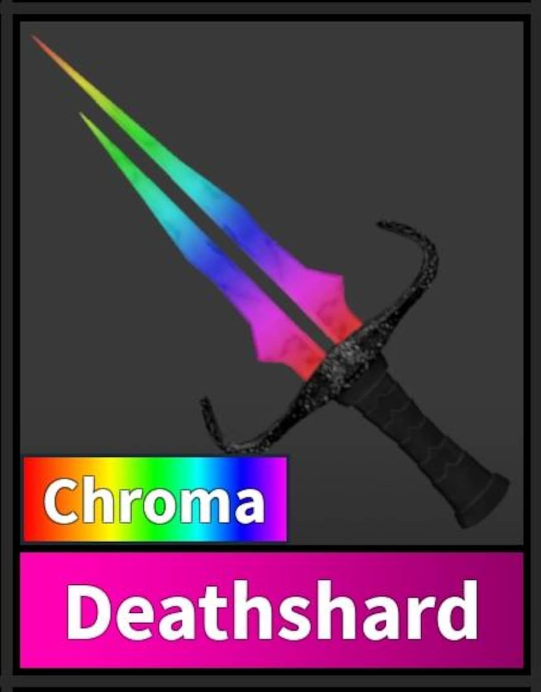 Murder Mistery 2 Chroma Deathshard - Etsy