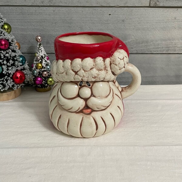 Large Santa Mug - Etsy