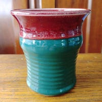 Vintage Pottery Reamer, Handmade Pottery, Hand Thrown Pottery, Blue and ...