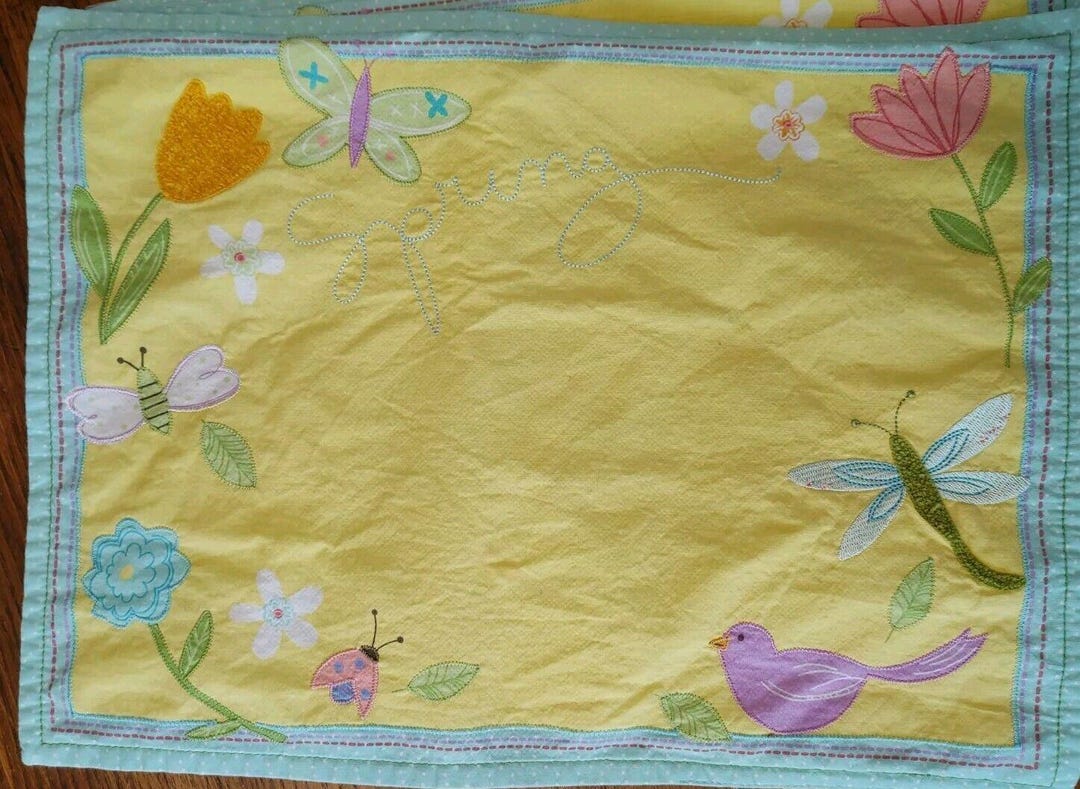 Spring Theme Butterflies and Bees Placemats - Etsy