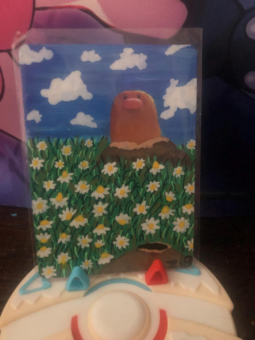 Diglett Hand Painted/altered Pokémon Card - Etsy