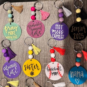 Acrylic Keychains - Etsy