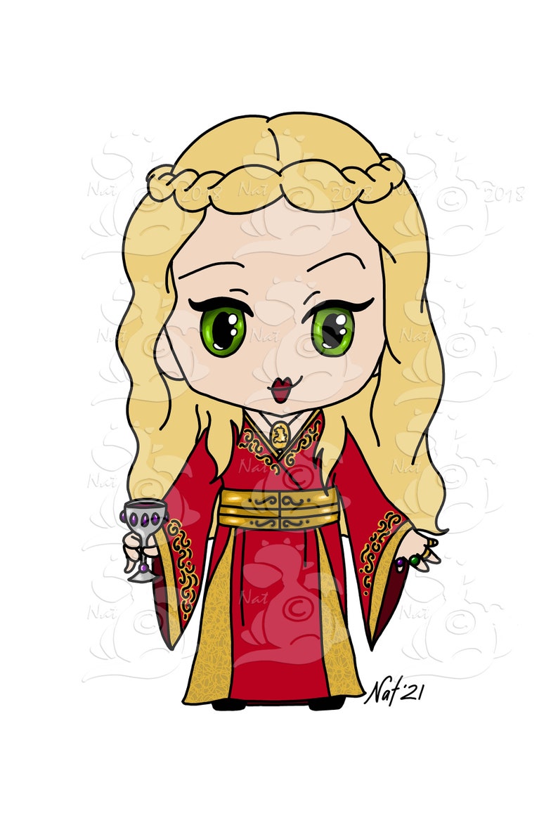 Game of Thrones Chibi Set - Etsy