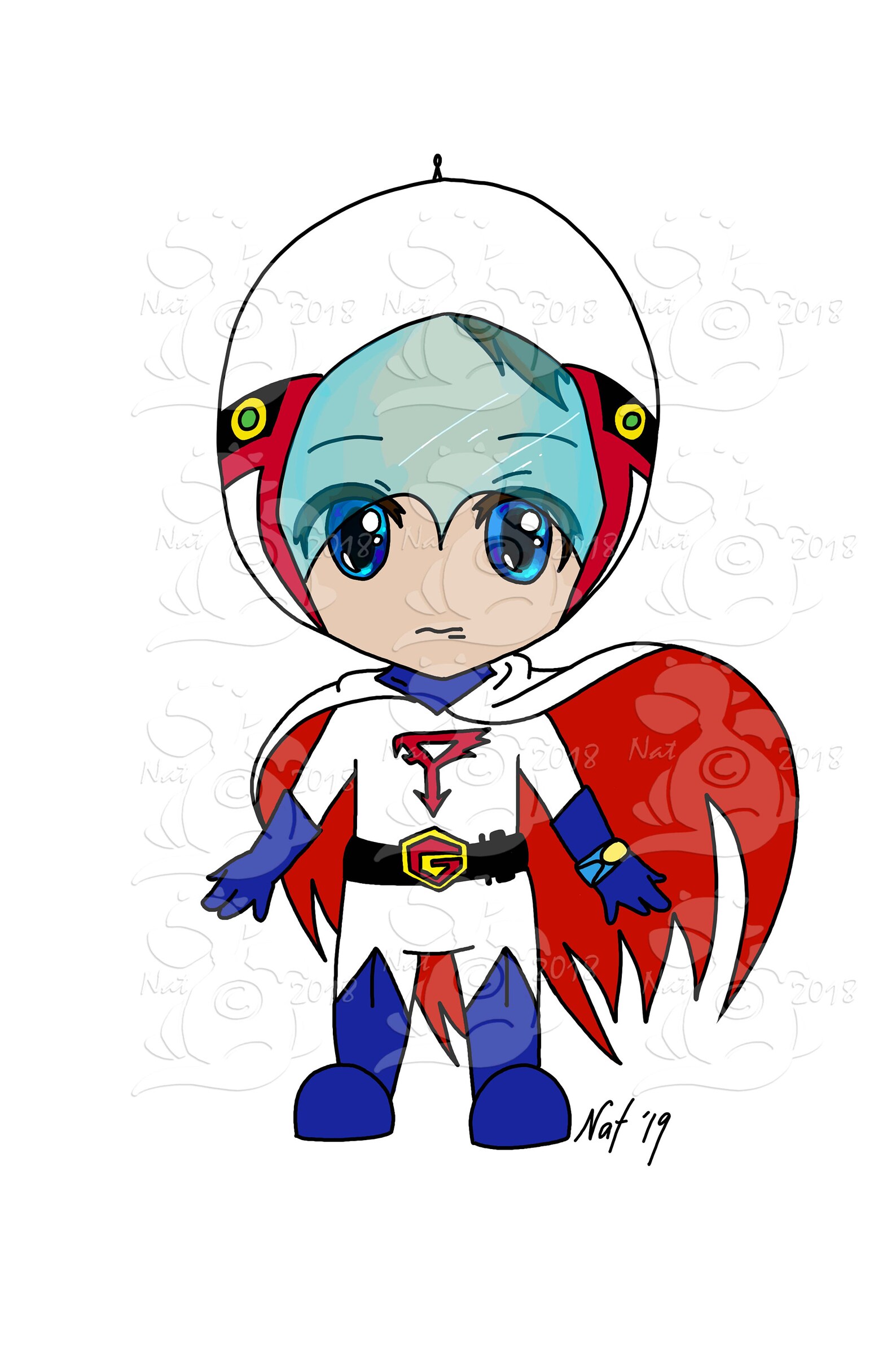 Mark Chibi Battle of the Planets / Gatchaman - Etsy