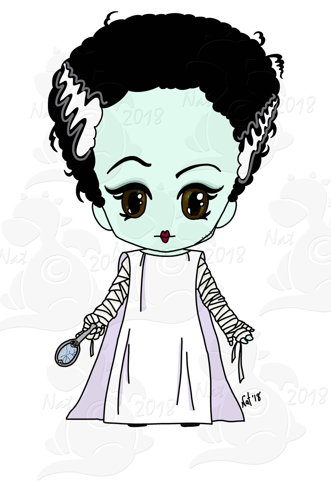 Chibi Classic Movie Monsters conjunto de 4 - Etsy España