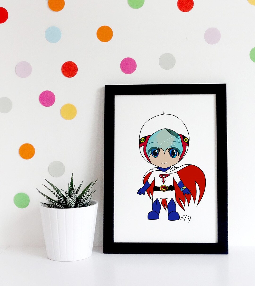 Mark Chibi Battle of the Planets / Gatchaman - Etsy