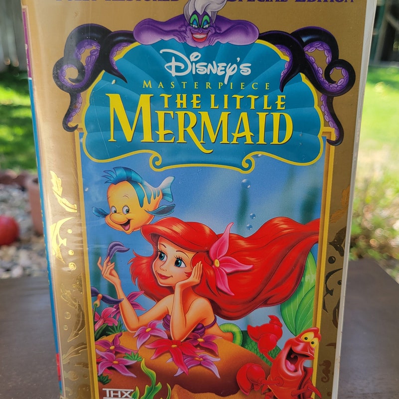 The Little Mermaid 1998 Vhs - Etsy