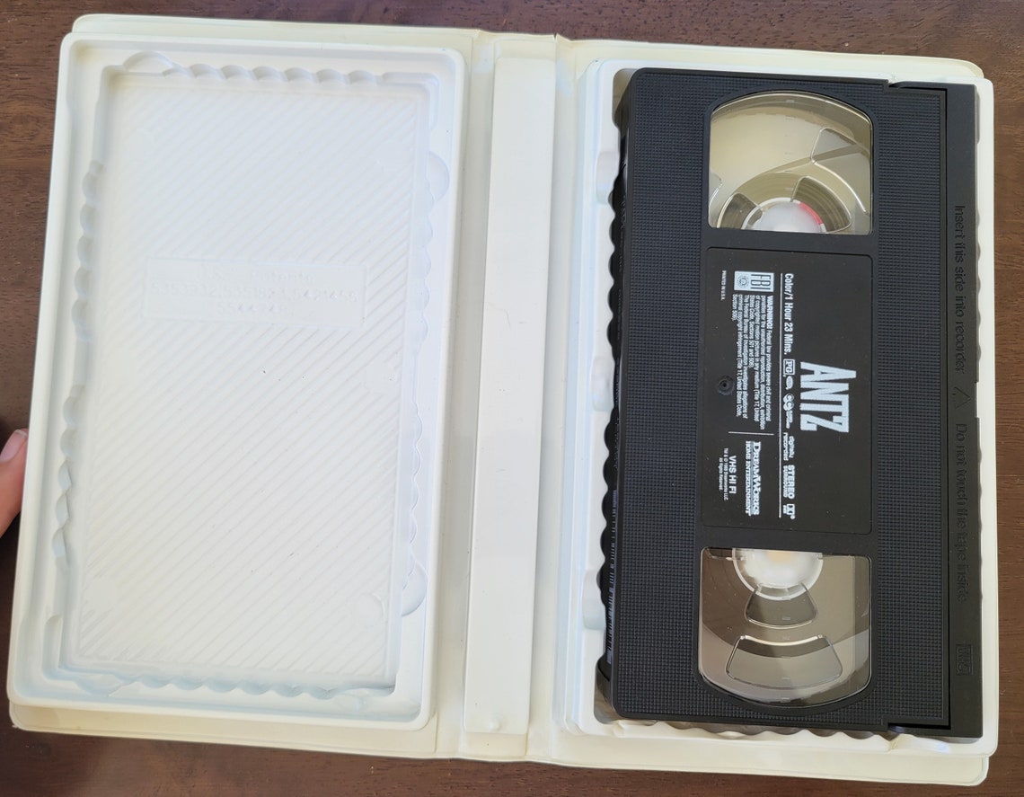 Antz Dreamworks Pictures VHS Clamshell Case 1999 - Etsy