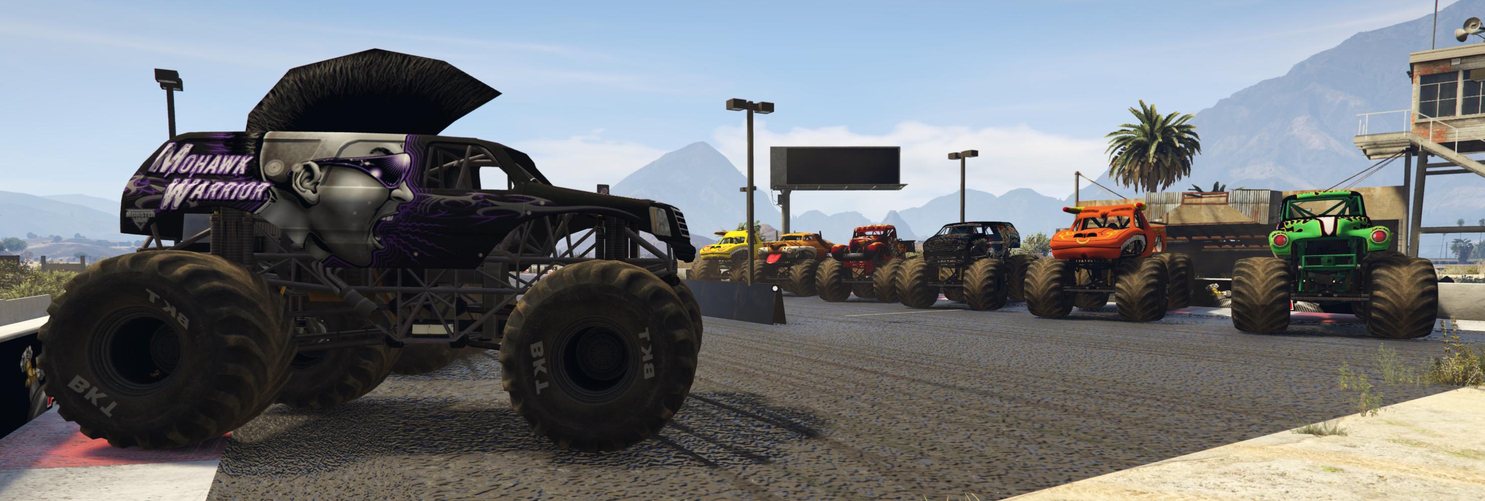 5m Ready 13 Vehicle Pack of Your Favorite MONSTER Trucks! Gta Fivem - Etsy