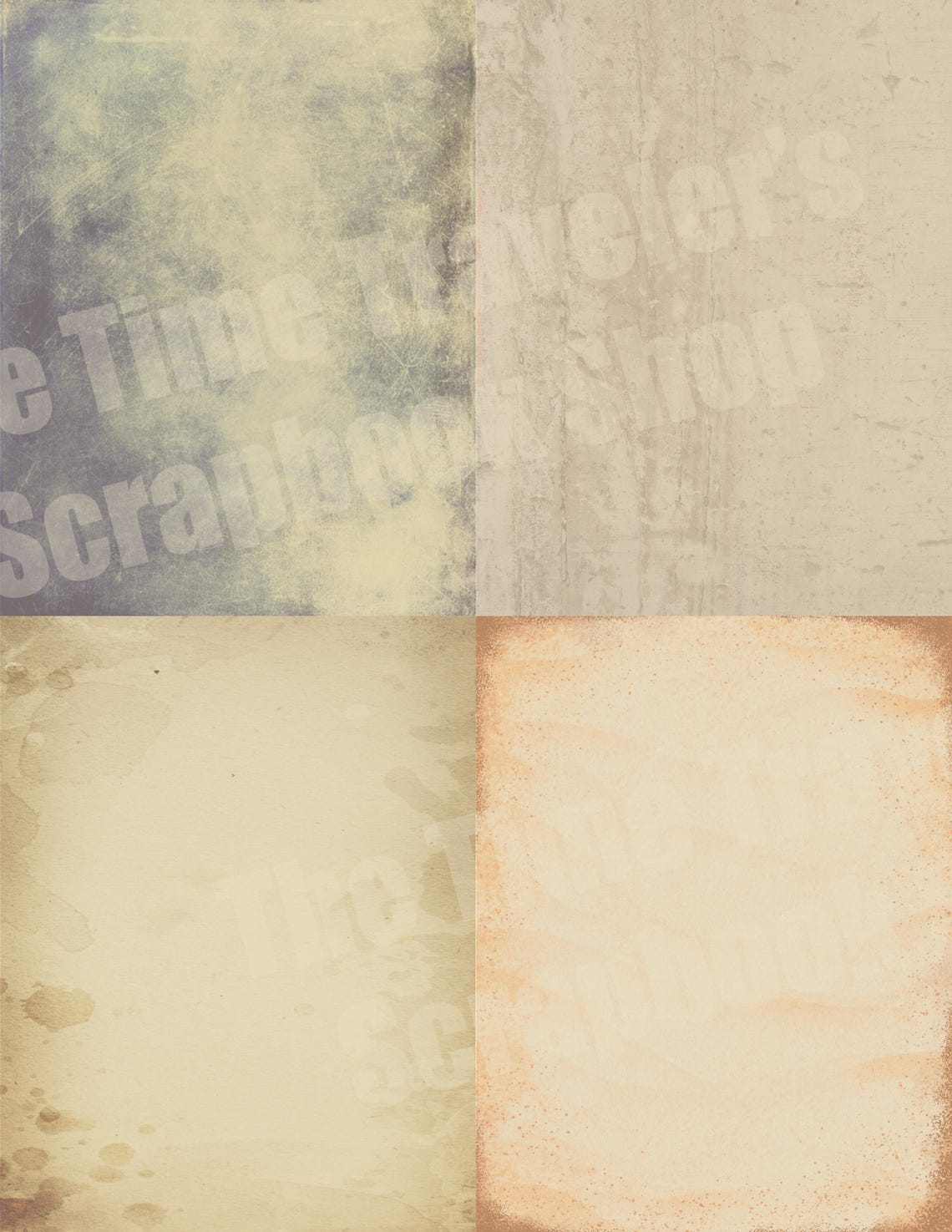 Textures Pack | a Stylish Background for Your Creation | Ephemera Kit ...