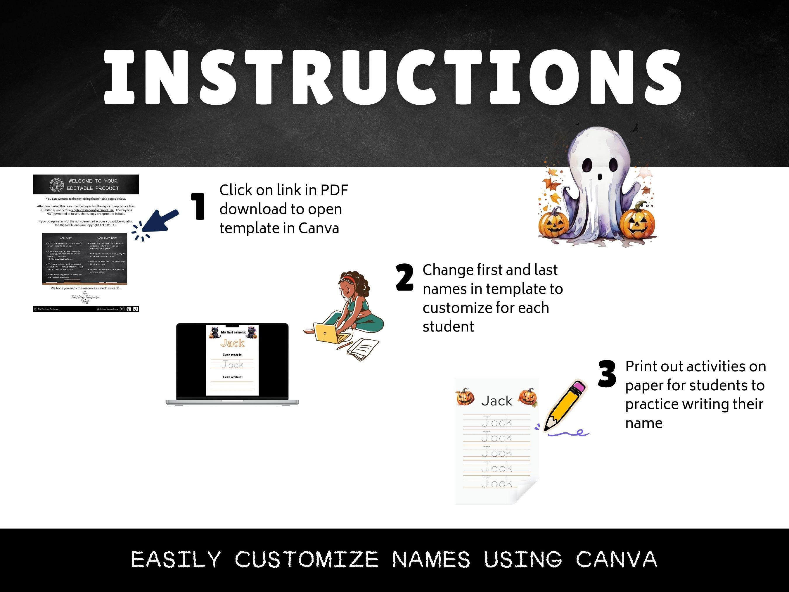 Editable Name Tracing Worksheet | Customizable Name Practice Printable ...